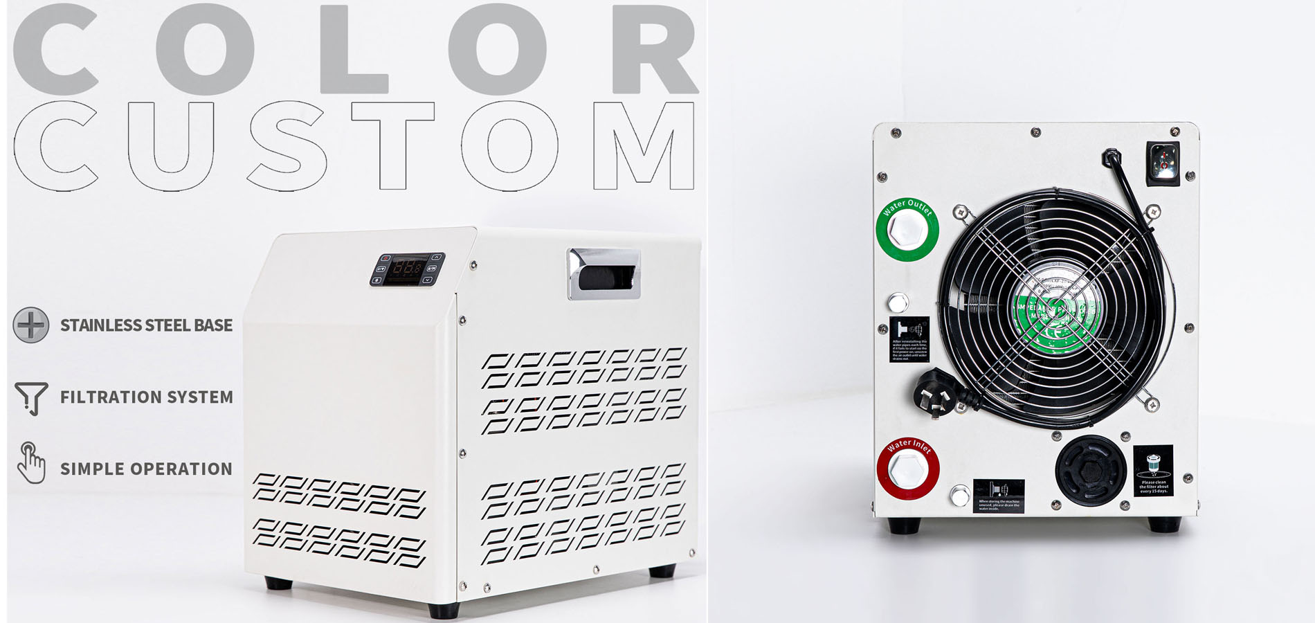 Ice Bath Chiller 0.3HP | Compact, Efficient Cooling for Recovery